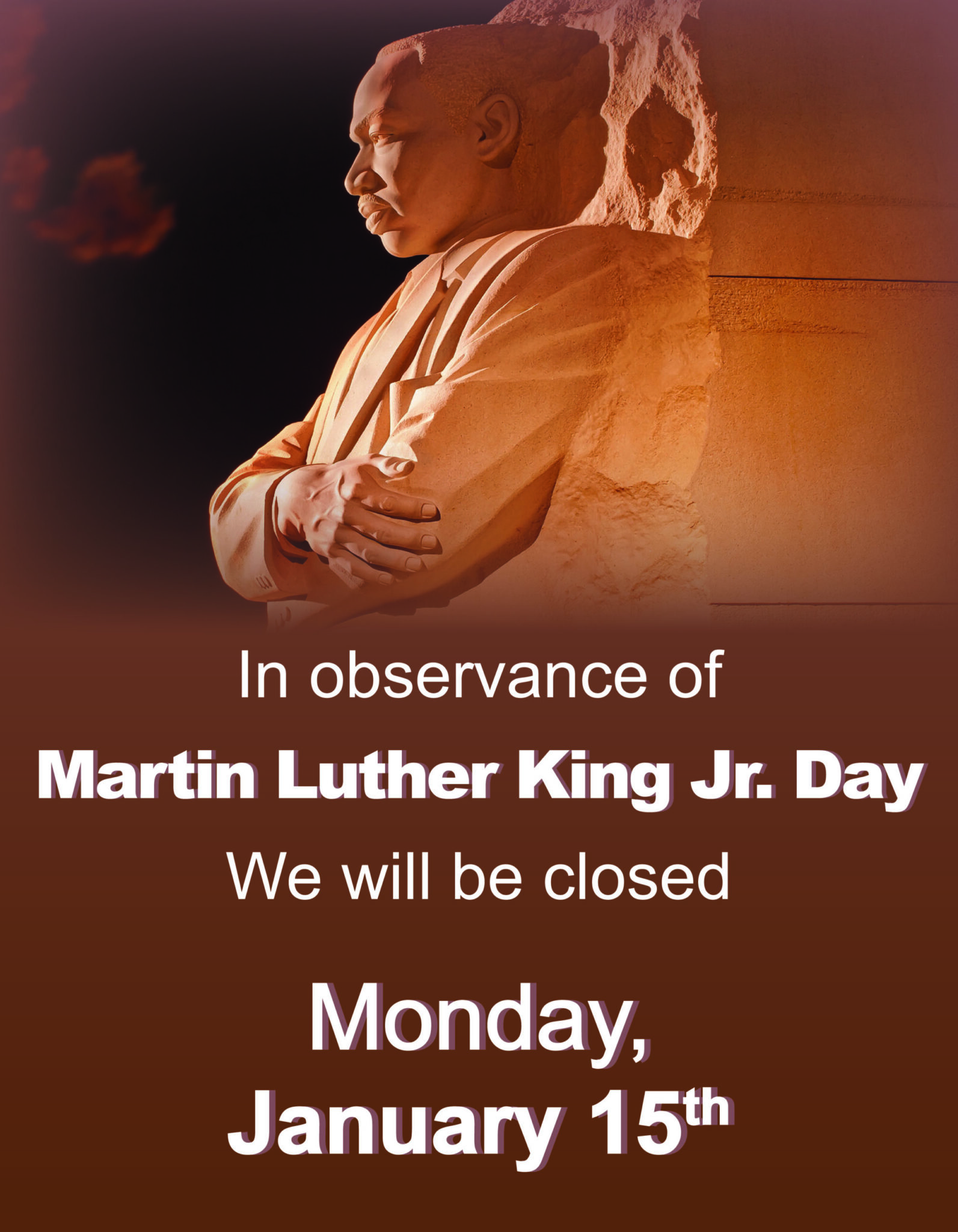 Martin Luther King Jr Day Offices Closed Old Orchard Beach ME Martin Luther King Jr Day Offices Closed Old Orchard Beach ME